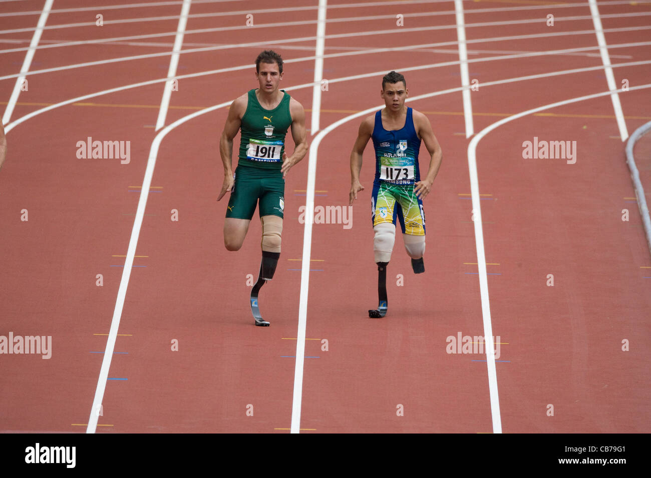 athletic competition at the 2008 Paralympic Games show disabled ...