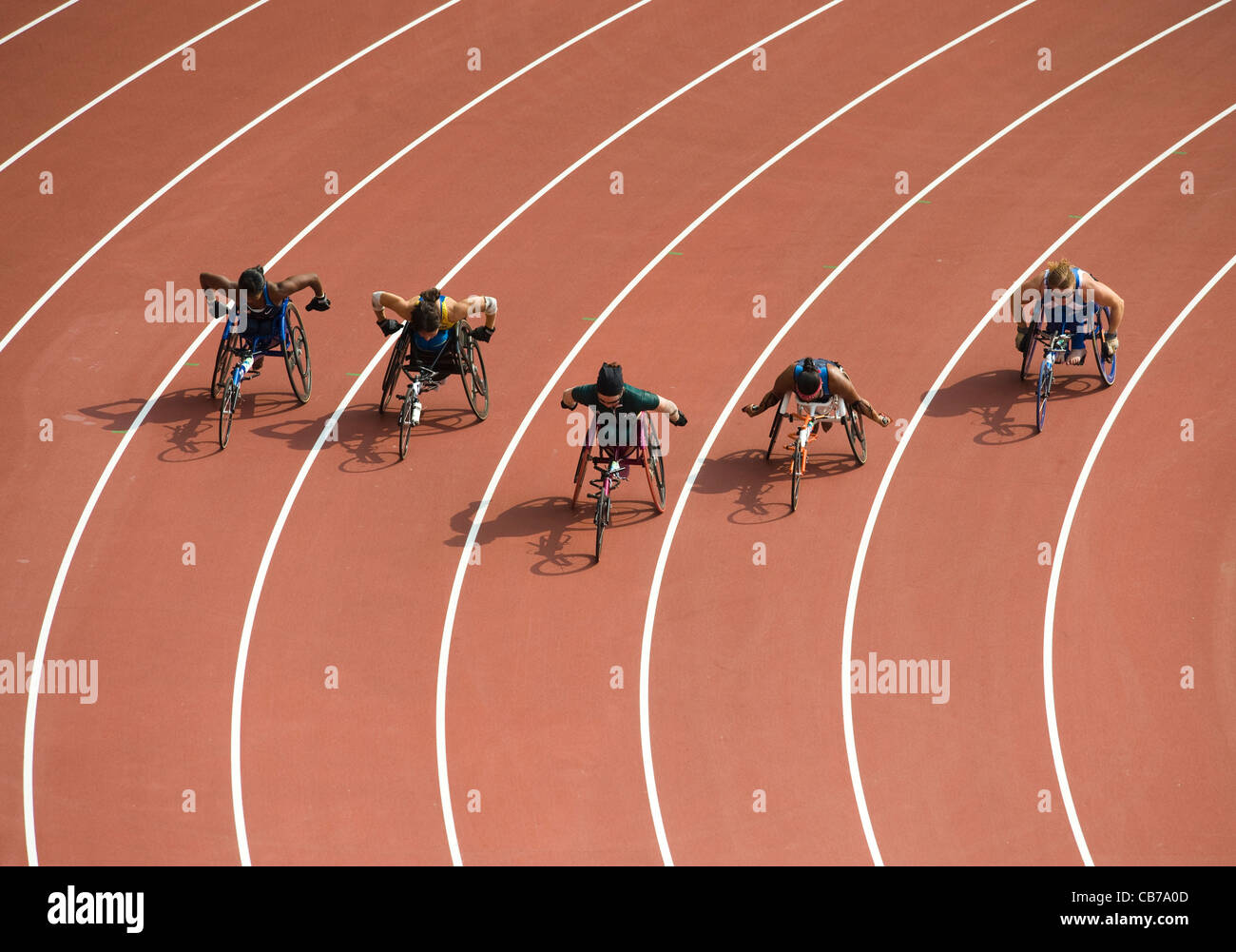athletic competition at the Beijing 2008 Paralympic Games shows the ...