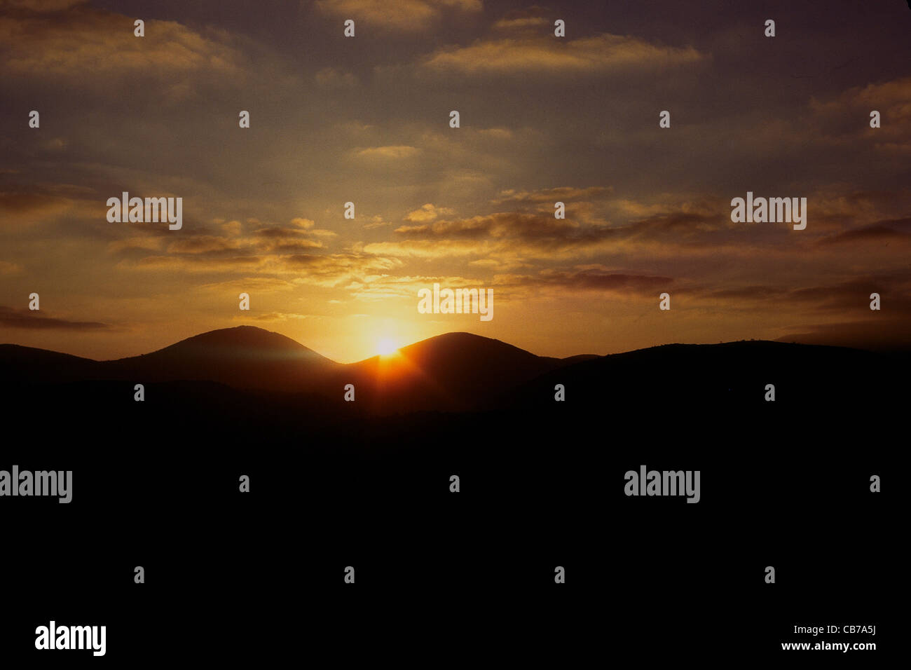 Sunrise over Mount Meron Stock Photo - Alamy