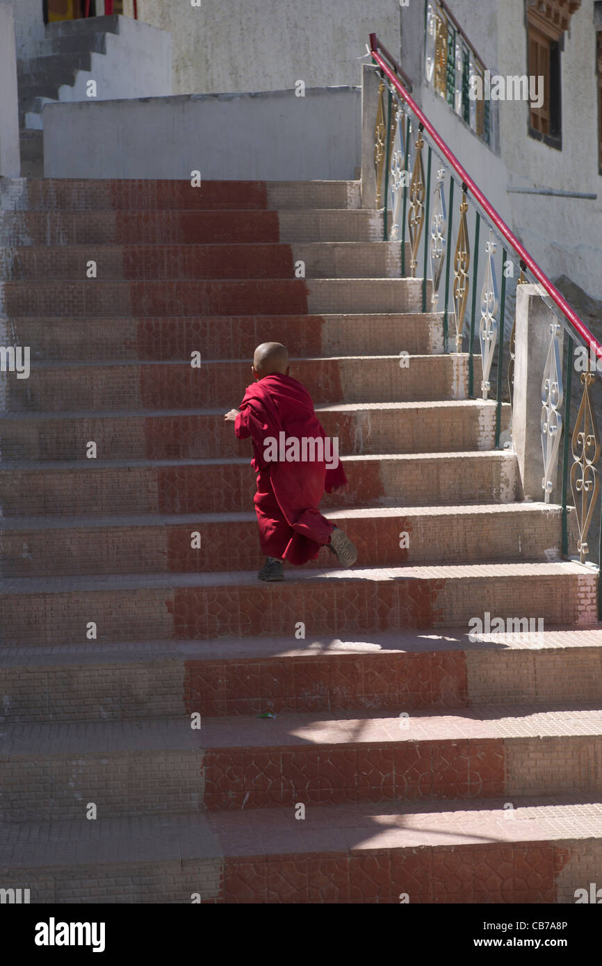 Monk Climbing Wall High Resolution Stock Photography and Images - Alamy