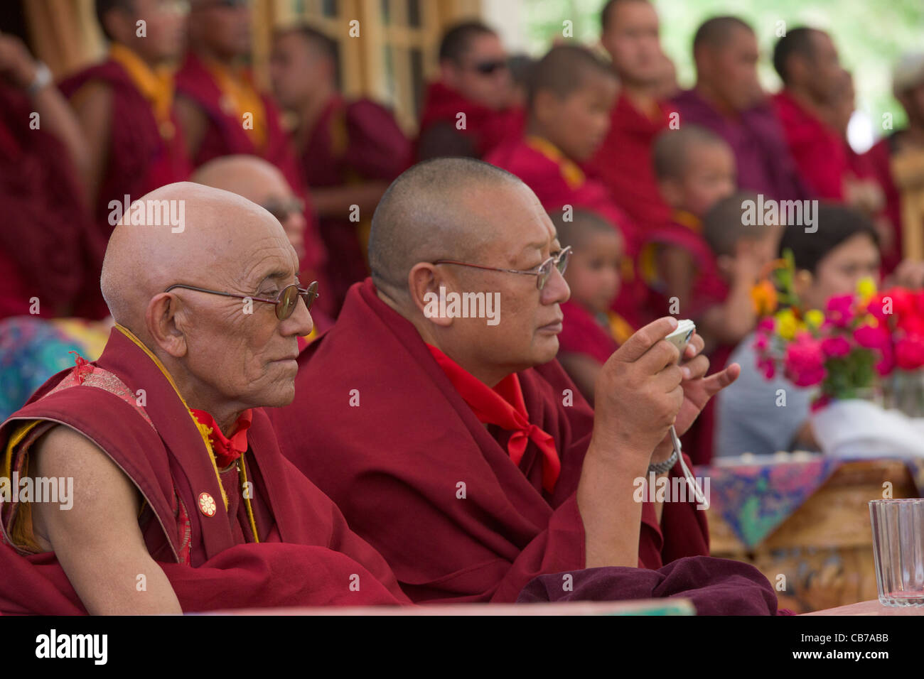 Buddhist abbot hi-res stock photography and images - Alamy