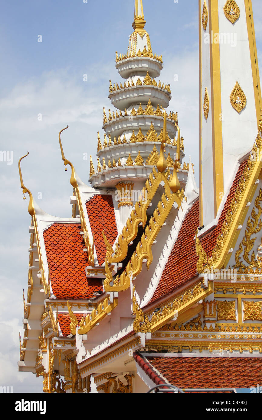 Buddhist temple, Thailand Stock Photo - Alamy