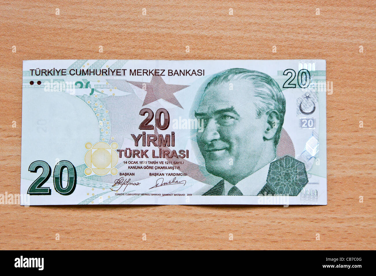 Turkish lira note hi-res stock photography and images - Alamy