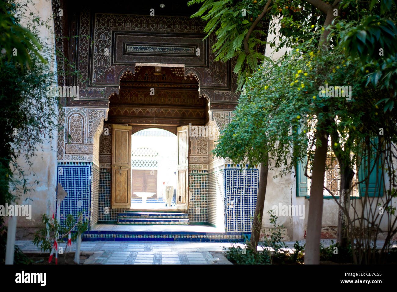 Arab door, Marrakesh Stock Photo - Alamy