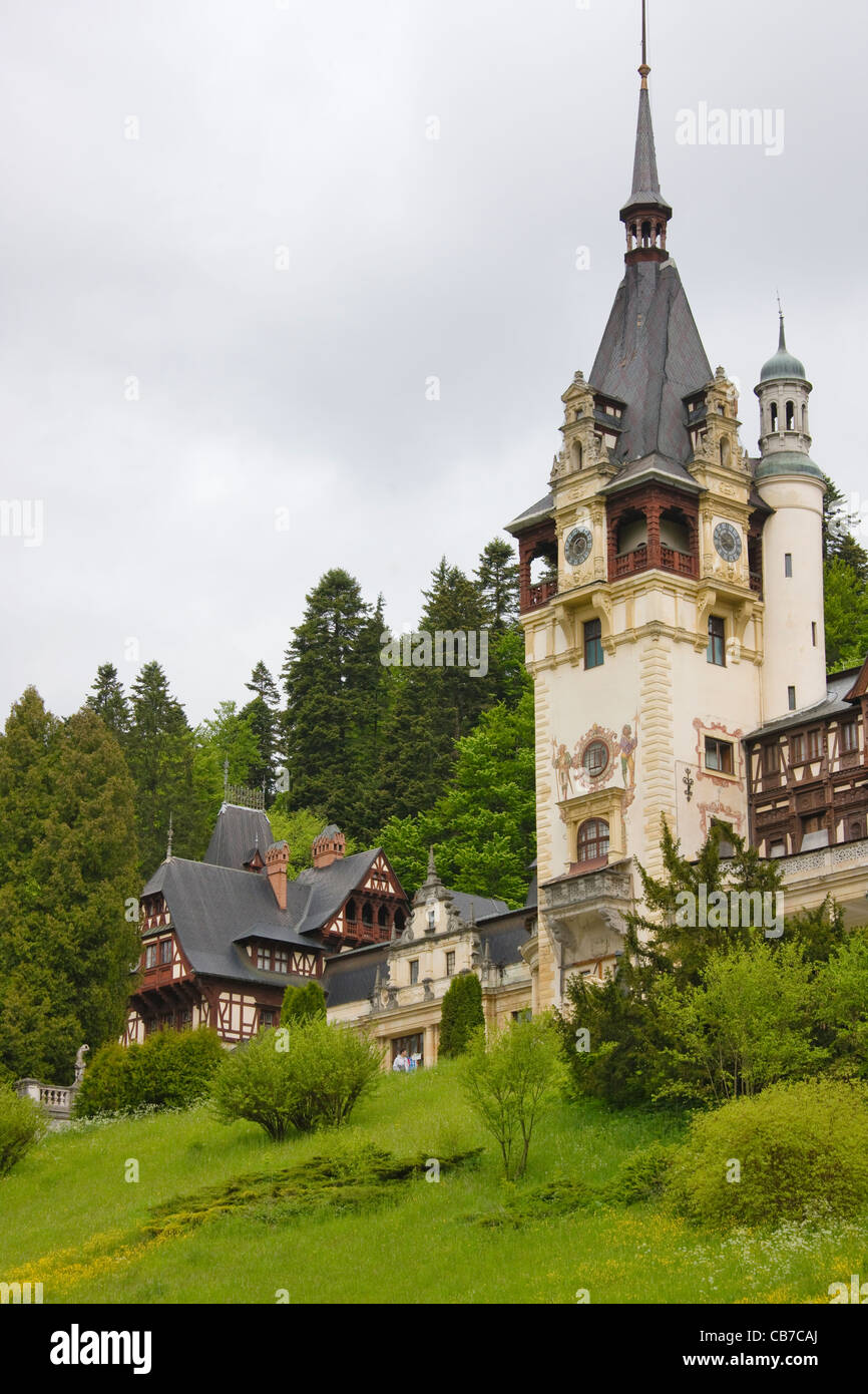 Romania peles castle hi-res stock photography and images - Alamy