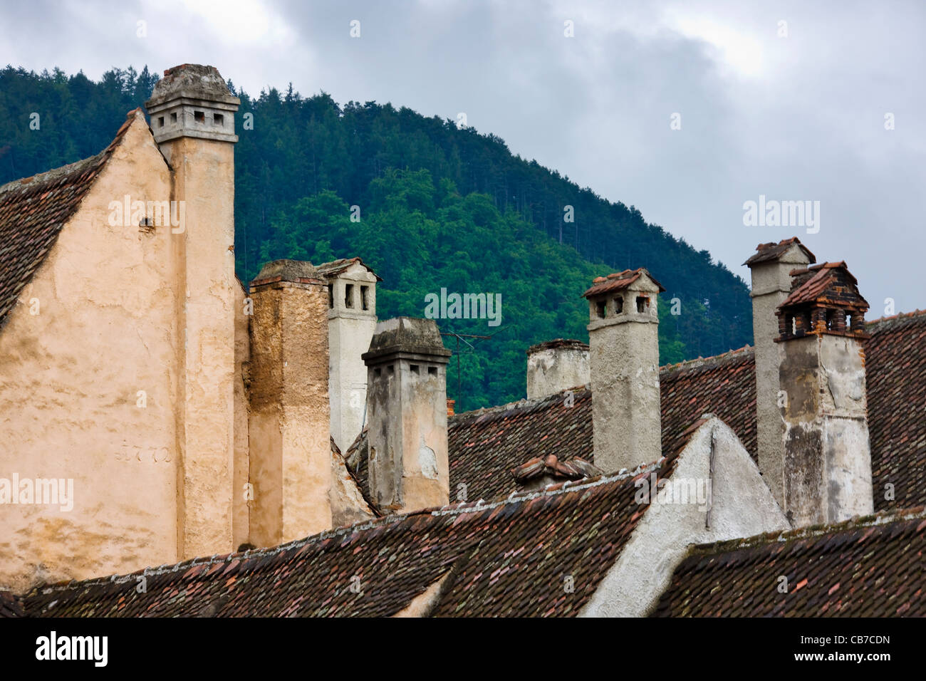 Chimney roof hi-res stock photography and images - Alamy