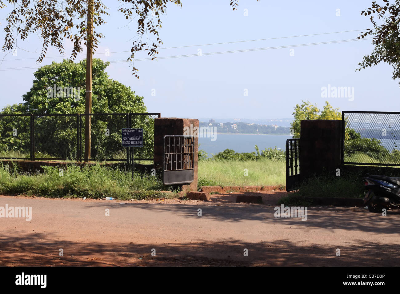 Entrance of Old Fort Stock Photo - Alamy