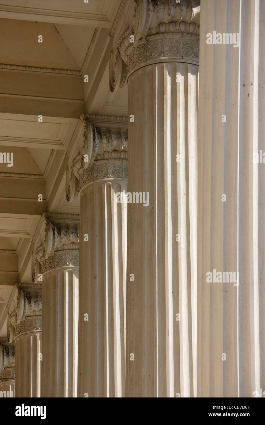 Columns in the Opera House, Bucharest, Romania Stock Photo - Alamy