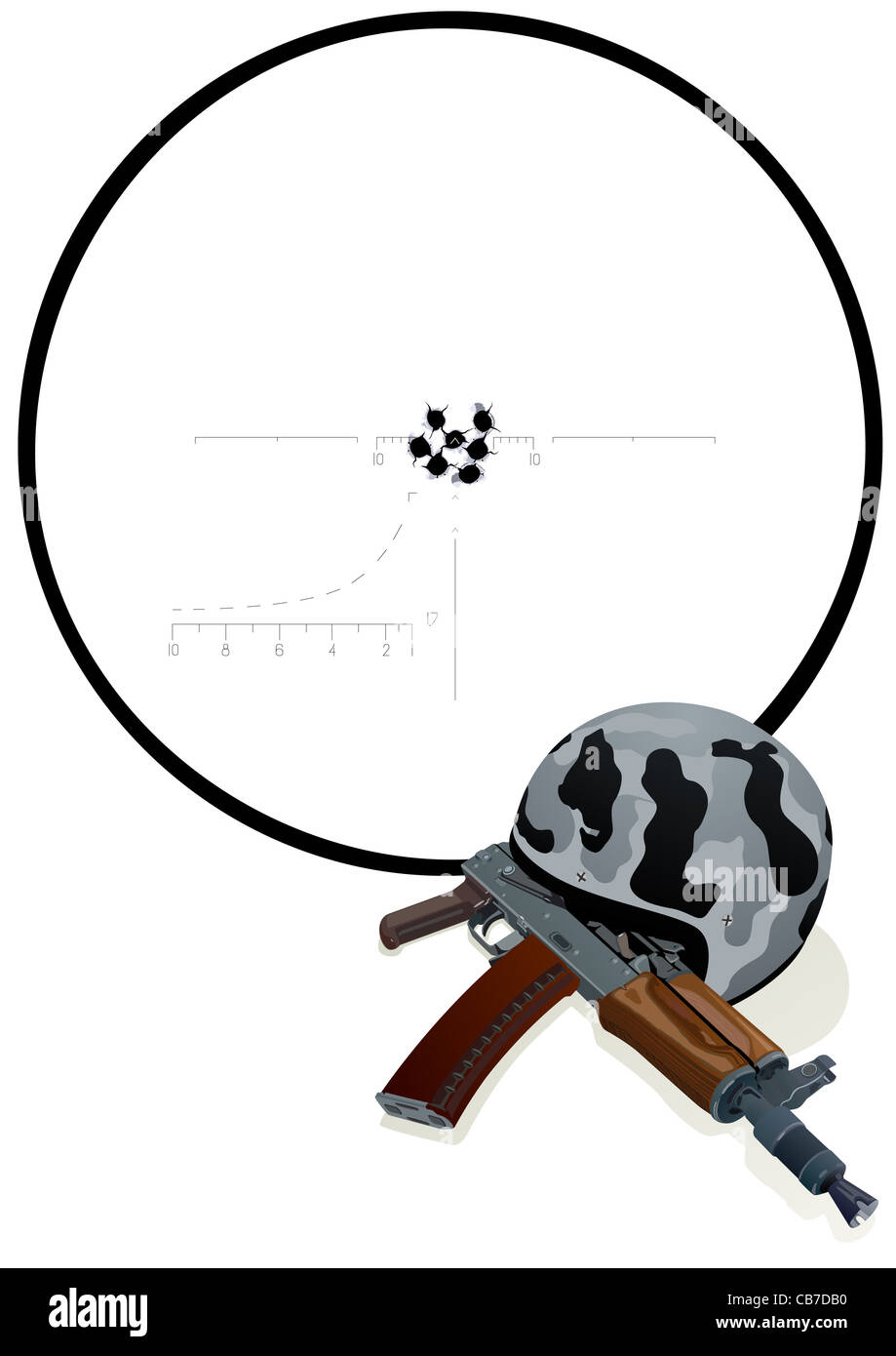 Rapid fire target gun hi-res stock photography and images - Alamy