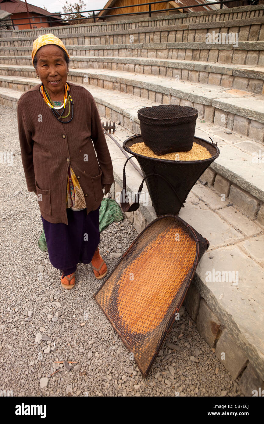Winnowing basket hi-res stock photography and images - Alamy