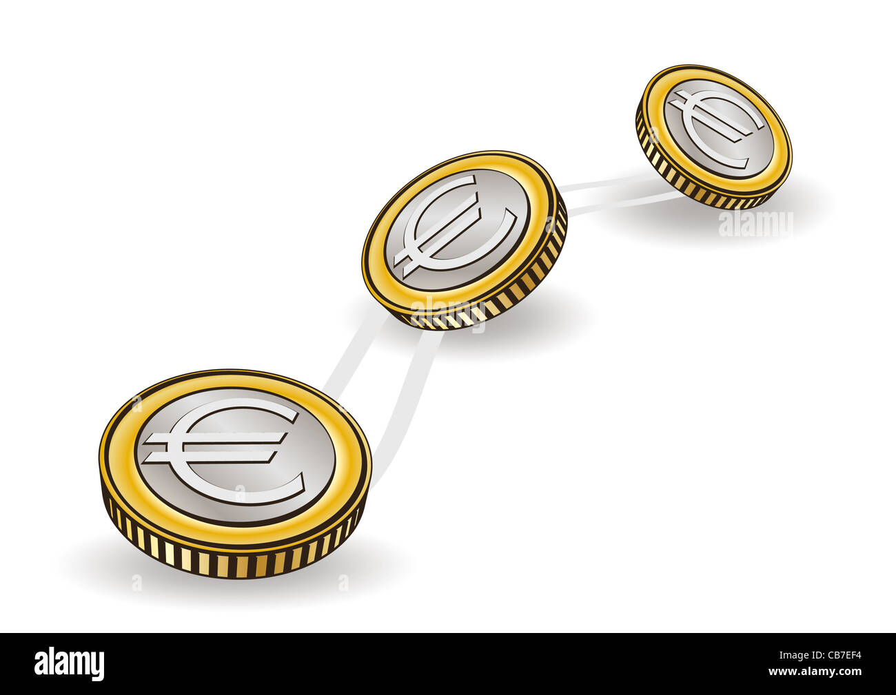 Map of coin spain hi-res stock photography and images - Alamy