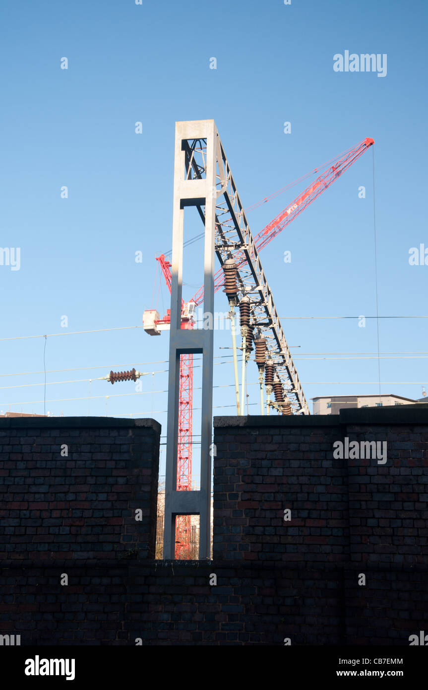 Railway gantry crane hi-res stock photography and images - Alamy