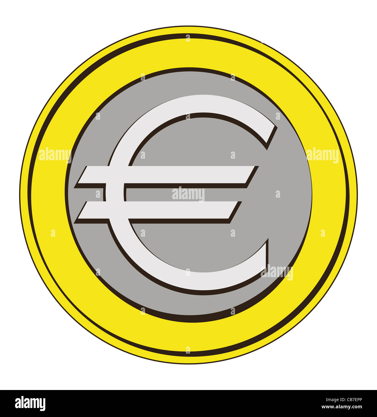 Coin spain map hi-res stock photography and images - Alamy