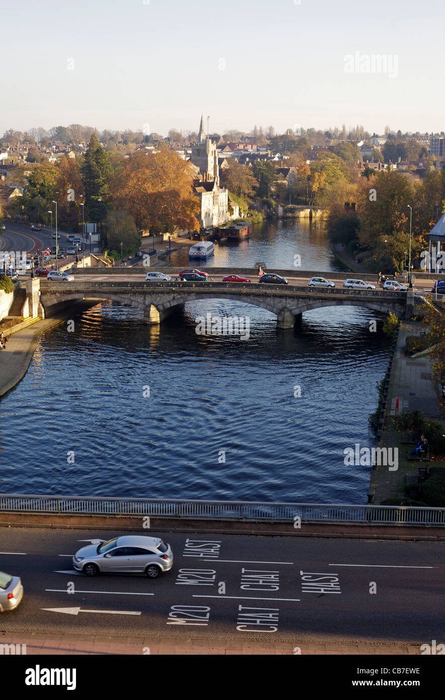 The river medway bridges hi-res stock photography and images - Alamy