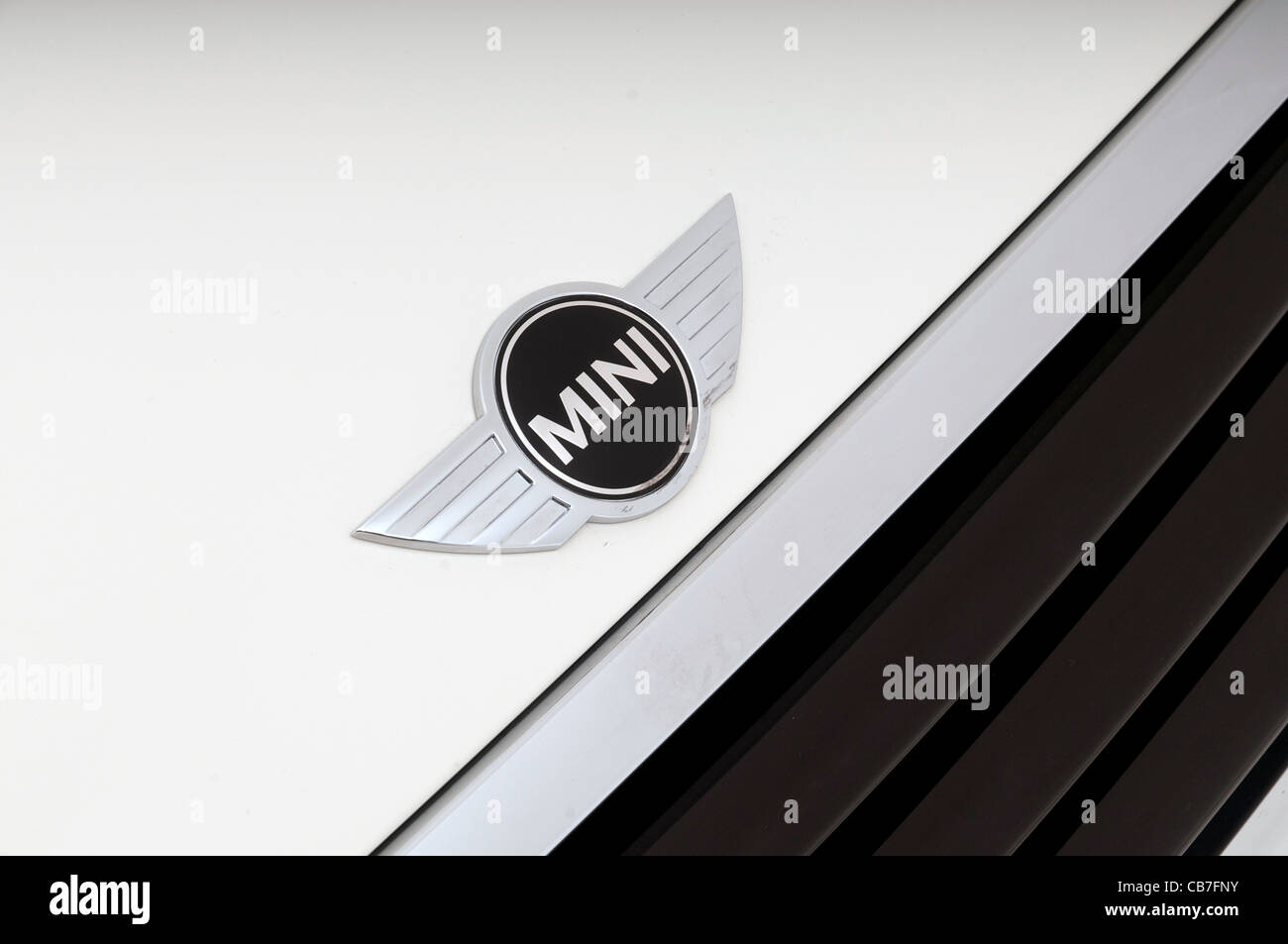 2011 Mini One Convertible logo Stock Photo - Alamy
