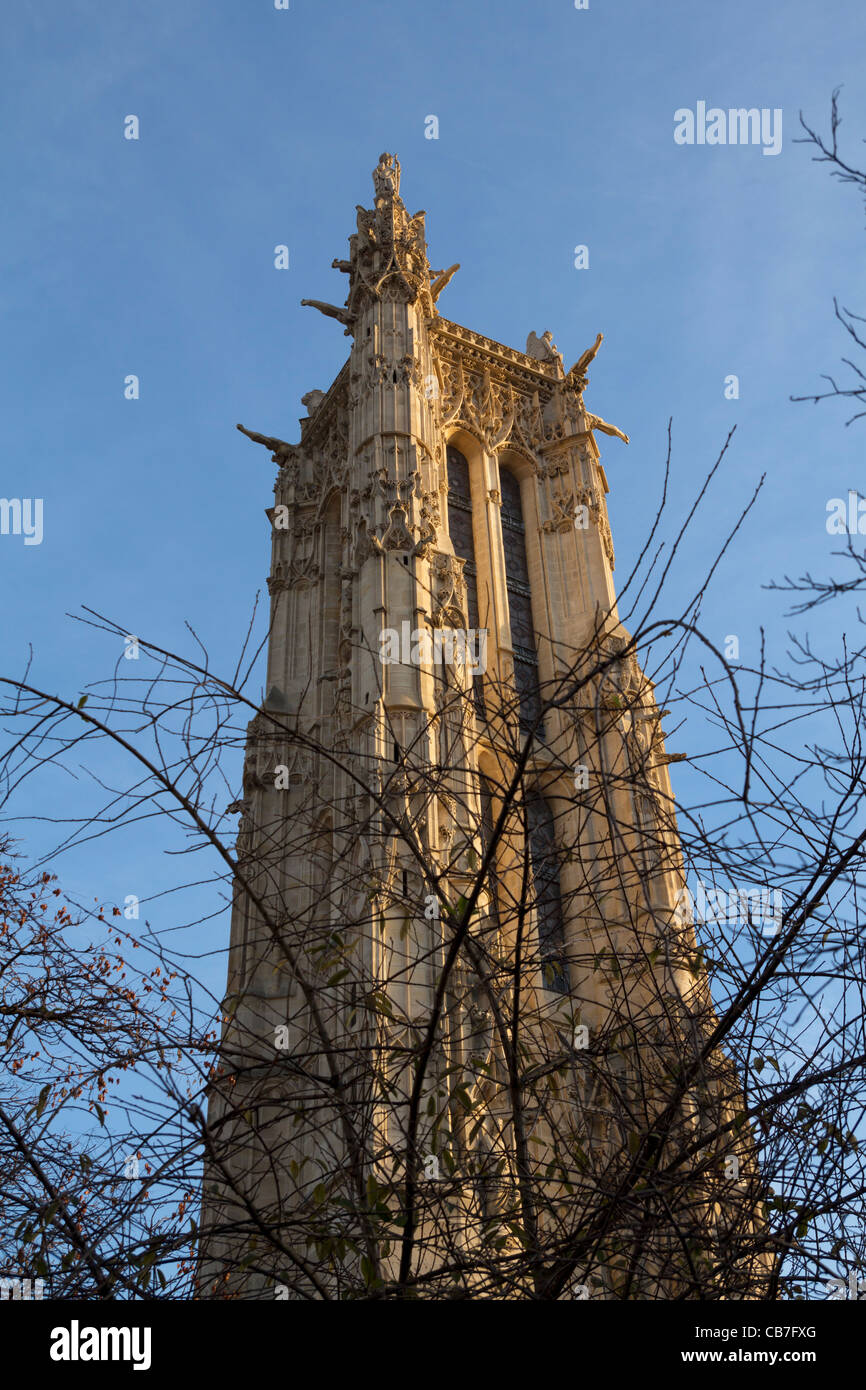 Tour St Jacques Paris France Stock Photo - Alamy