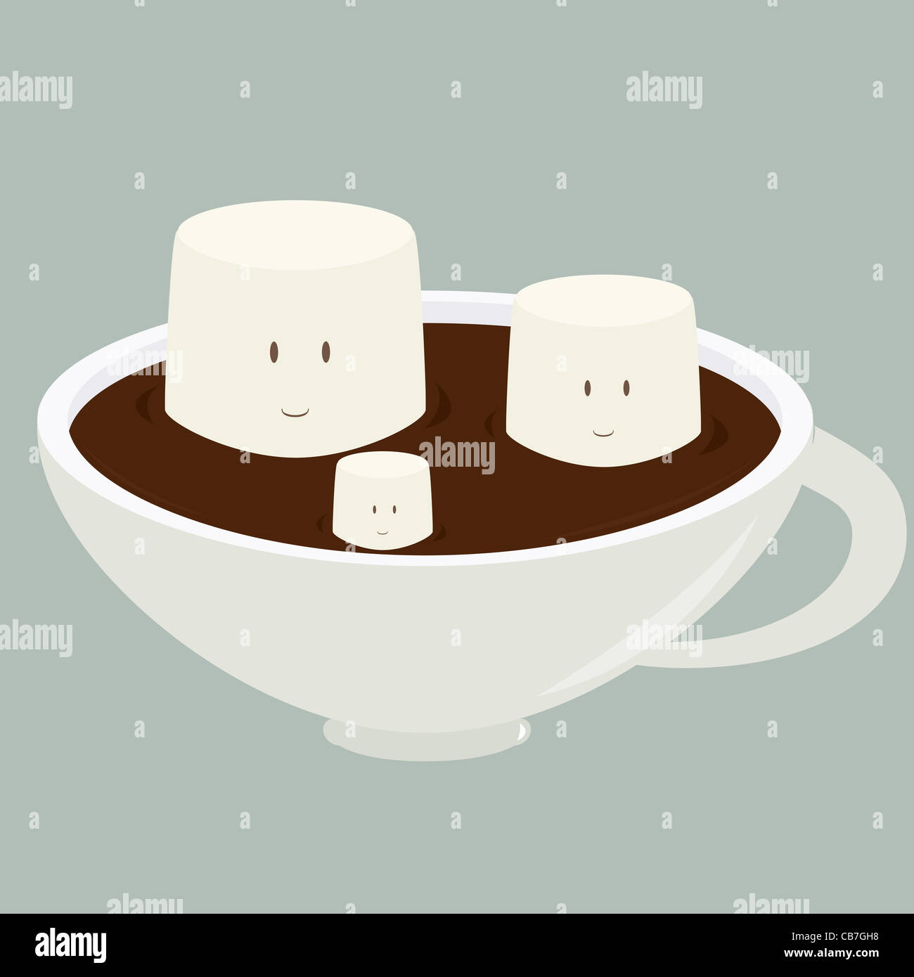 Cartoon hot chocolate hi-res stock photography and images - Alamy