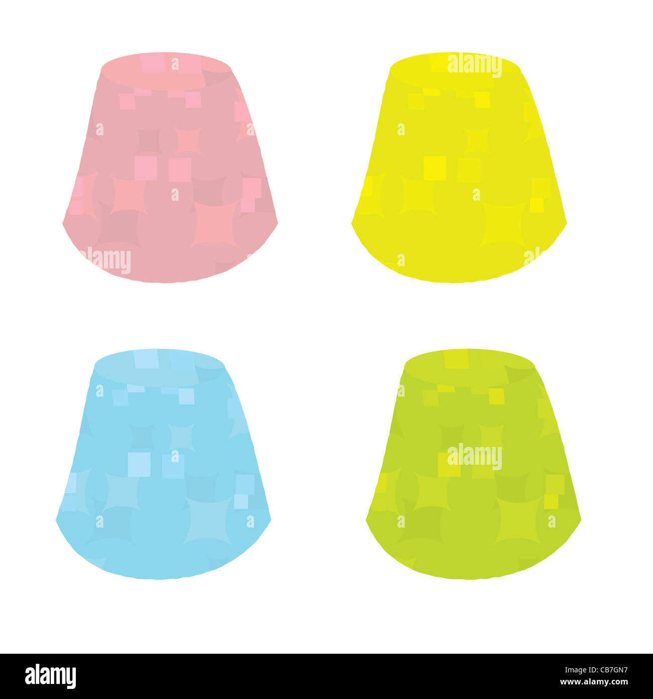 Yellow Gumdrop Clipart