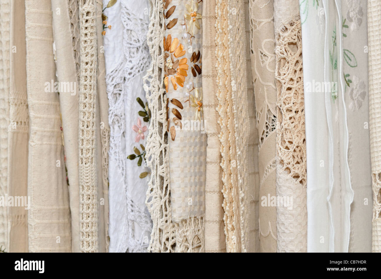 Traditional Polish hand made textile souvenirs Stock Photo - Alamy