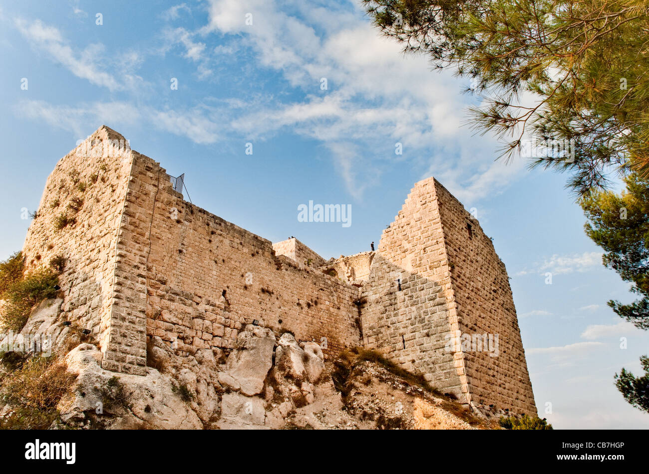 Ajlun castle jordan hi-res stock photography and images - Alamy