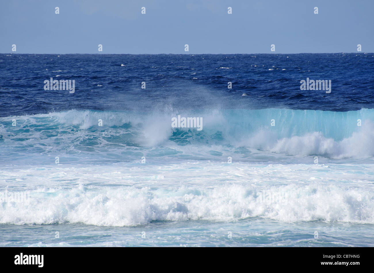 Atlantic ocean summer blue sky water hi-res stock photography and ...