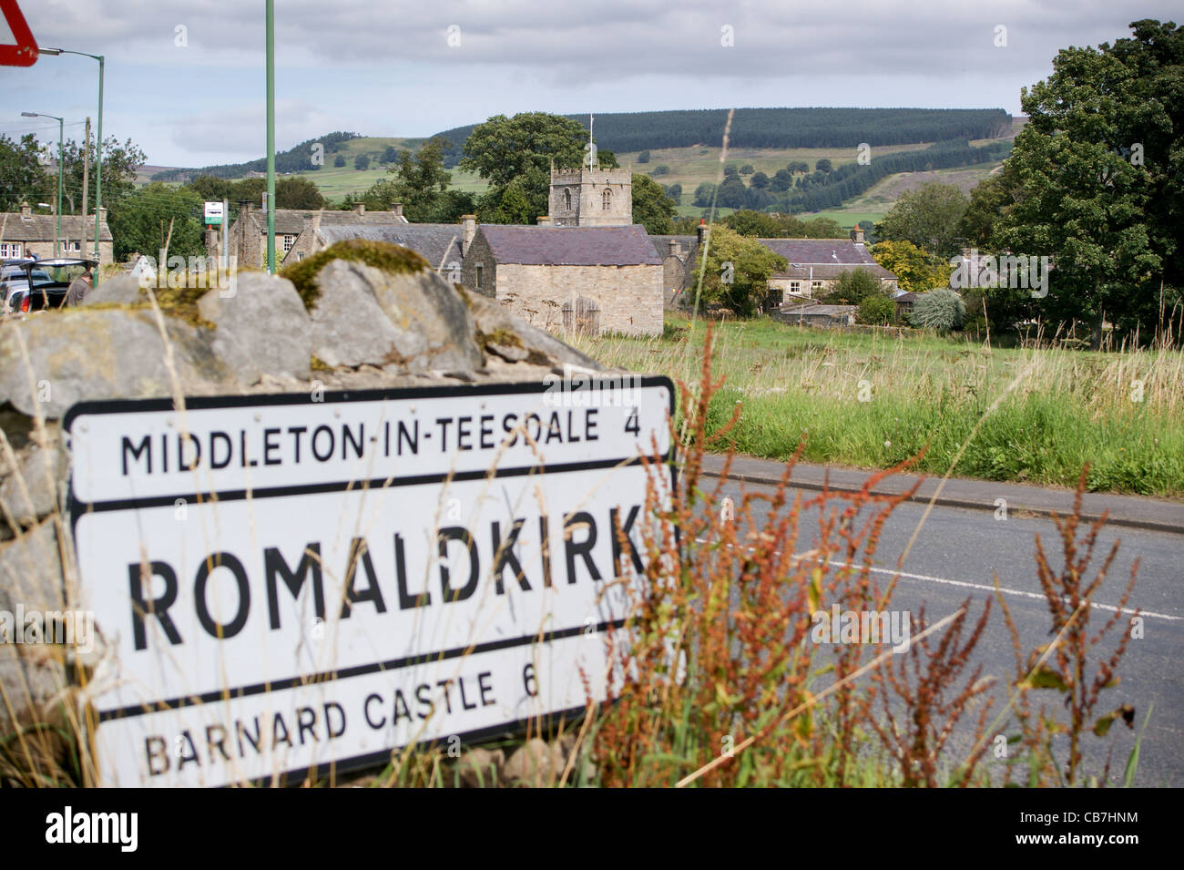 Romaldkirk Village Stock Photos & Romaldkirk Village Stock Images - Alamy