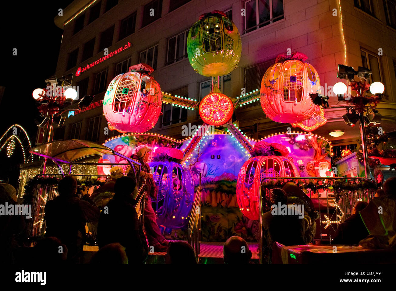 Amusement park, Basel, Switzerland Stock Photo - Alamy