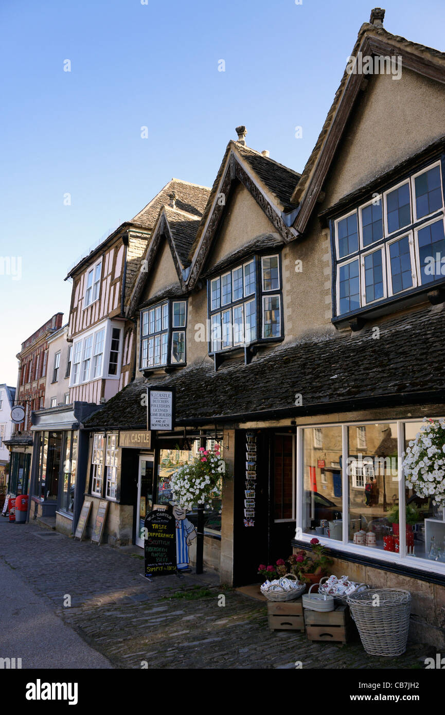 Shops Burford Cotswolds Oxfordshire Stock Photos & Shops Burford ...
