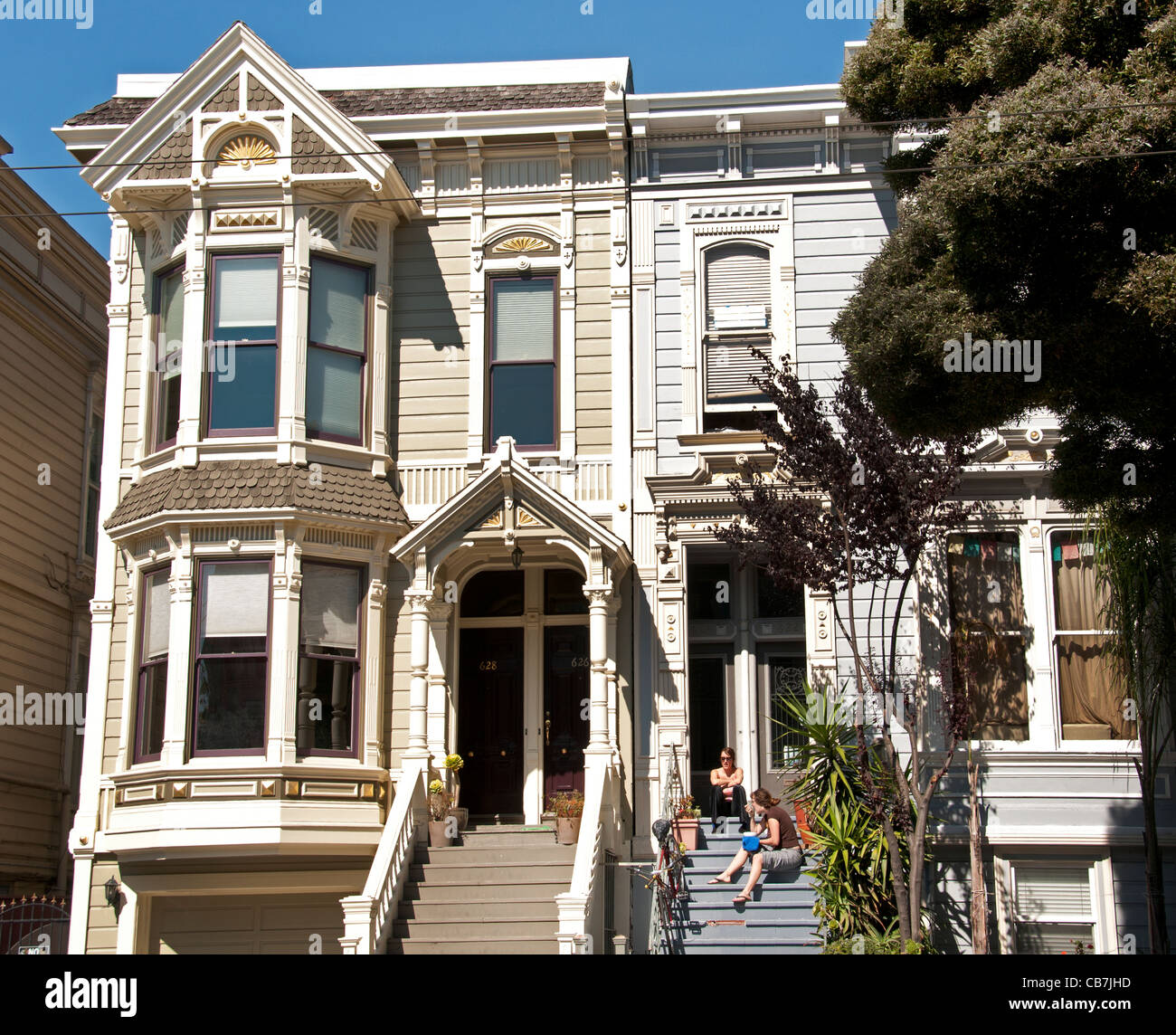 San Francisco Haight Street Ashbury California USA United States Stock ...