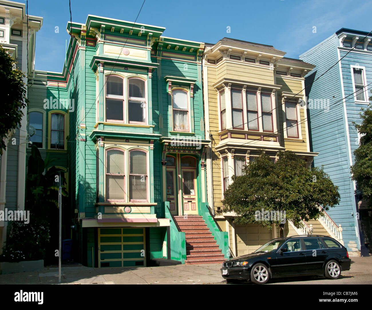 San Francisco Haight Street Ashbury California USA United States Stock ...