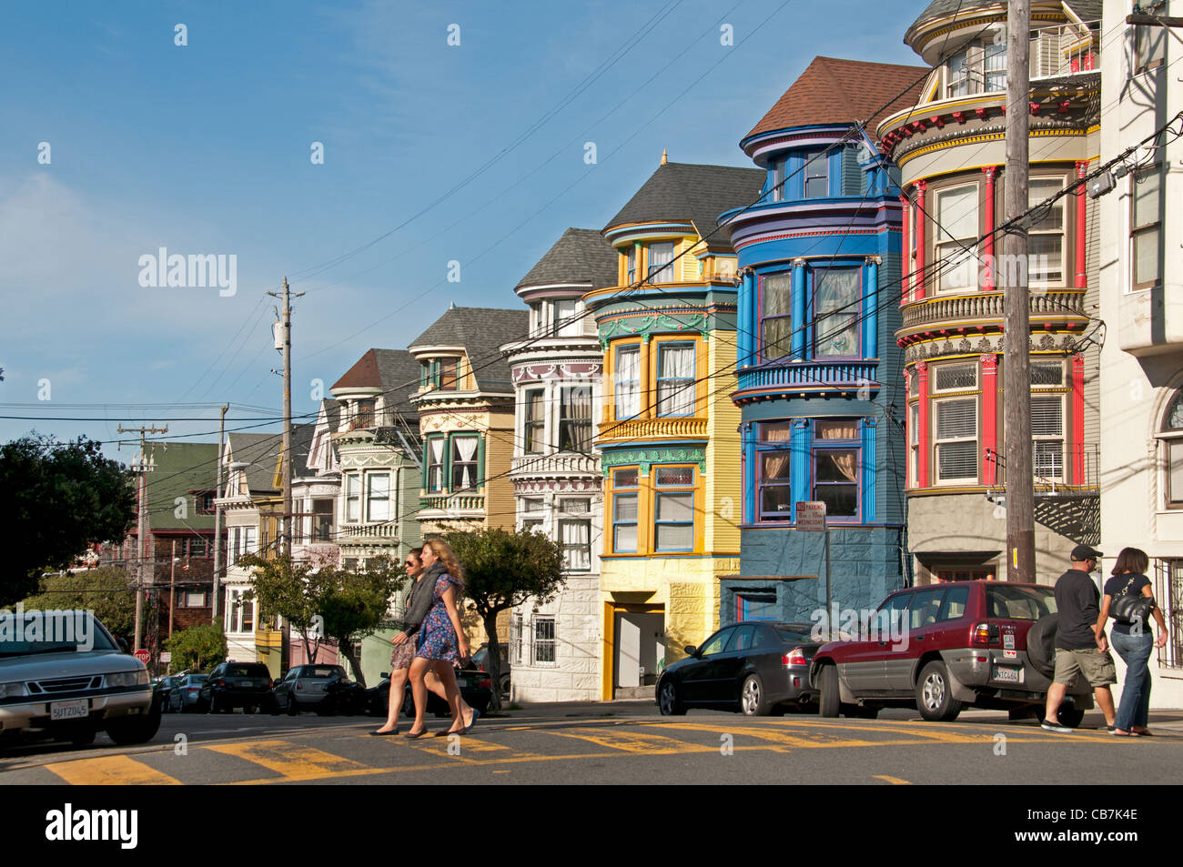 San Francisco Haight Street Ashbury California USA United States Stock ...