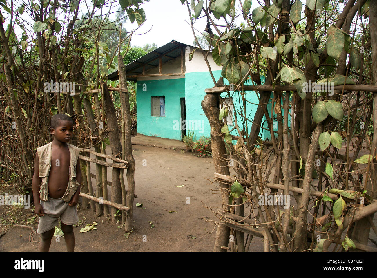 Africa, Ethiopia, Omo region, Ari Tribe village Stock Photo - Alamy
