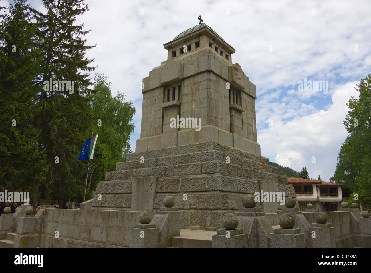 April Uprising Mausoleum, Koprivshtitsa, Sofia Province, Bulgaria Stock ...