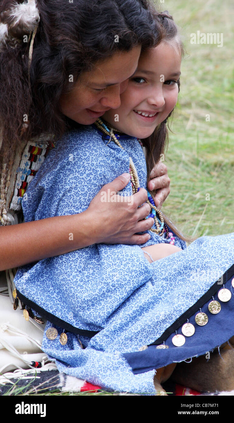 Native american sioux indian daughter hi-res stock photography and ...