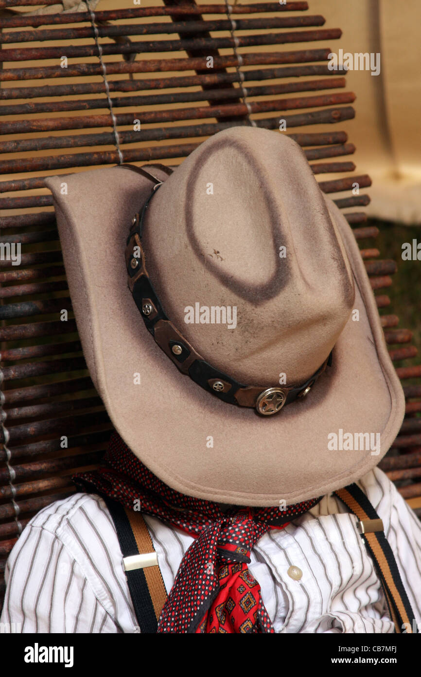 Cowboy sleeping hi-res stock photography and images - Alamy