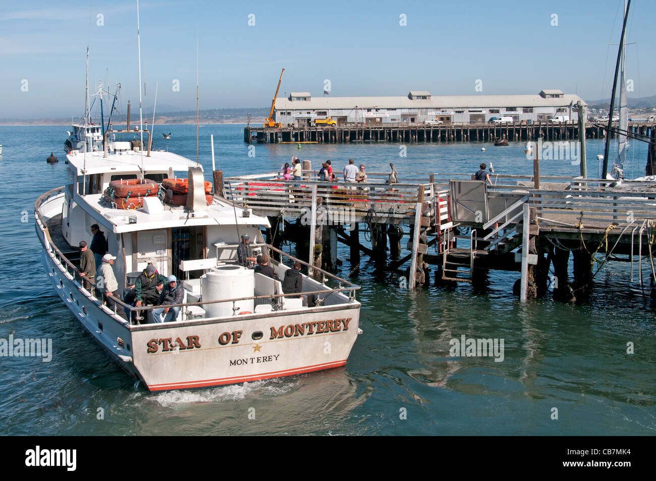Monterey California Port Harbor USA American United States of America ...