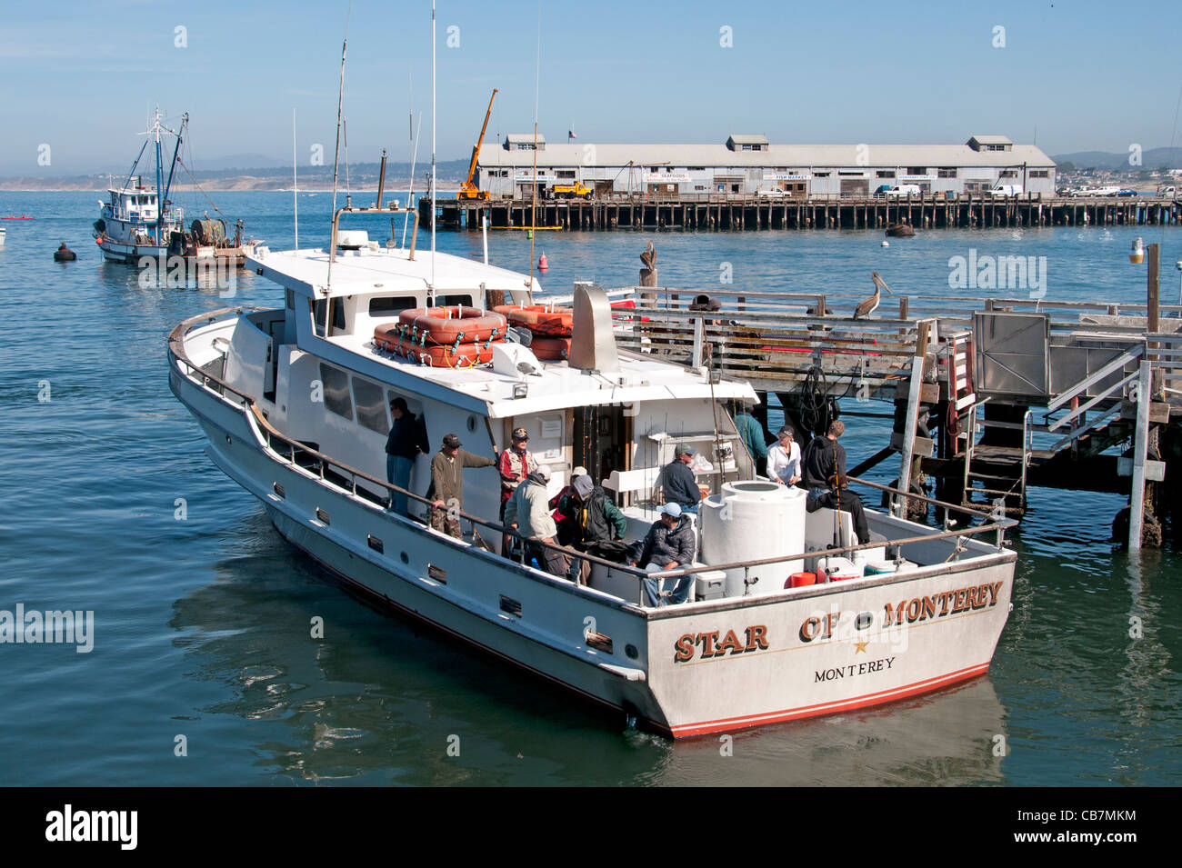 Monterey California Port Harbor USA American United States of America ...