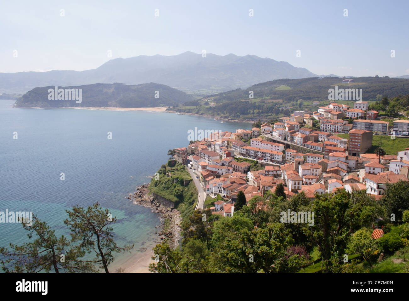 Lastres fishing village Asturias Spain Stock Photo - Alamy