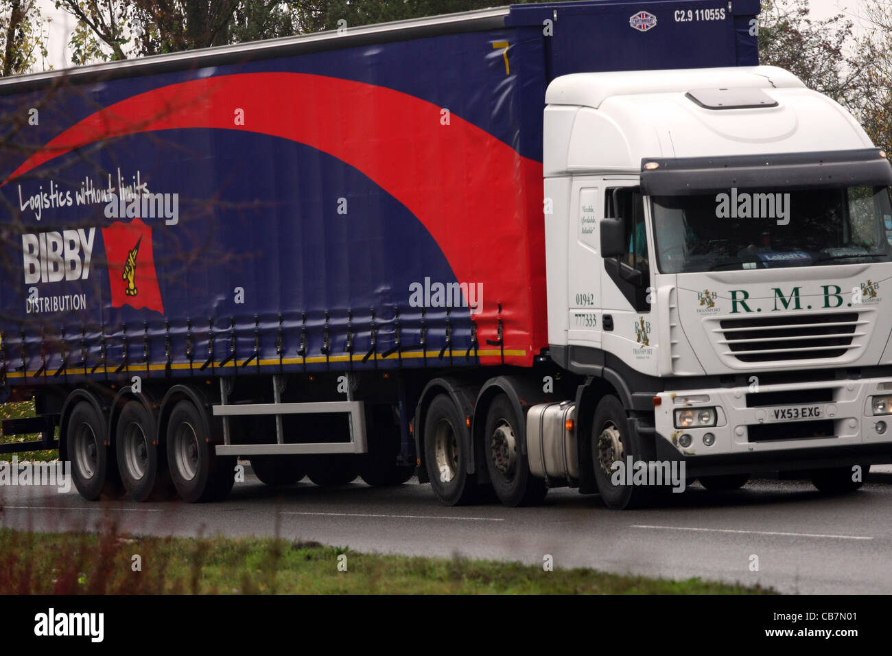 Bibby distribution trucks hi-res stock photography and images - Alamy