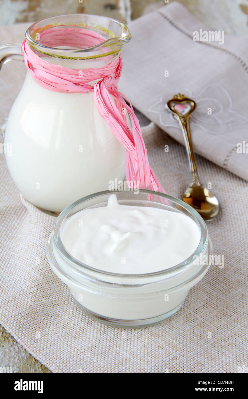 Fermented milk hi-res stock photography and images - Alamy