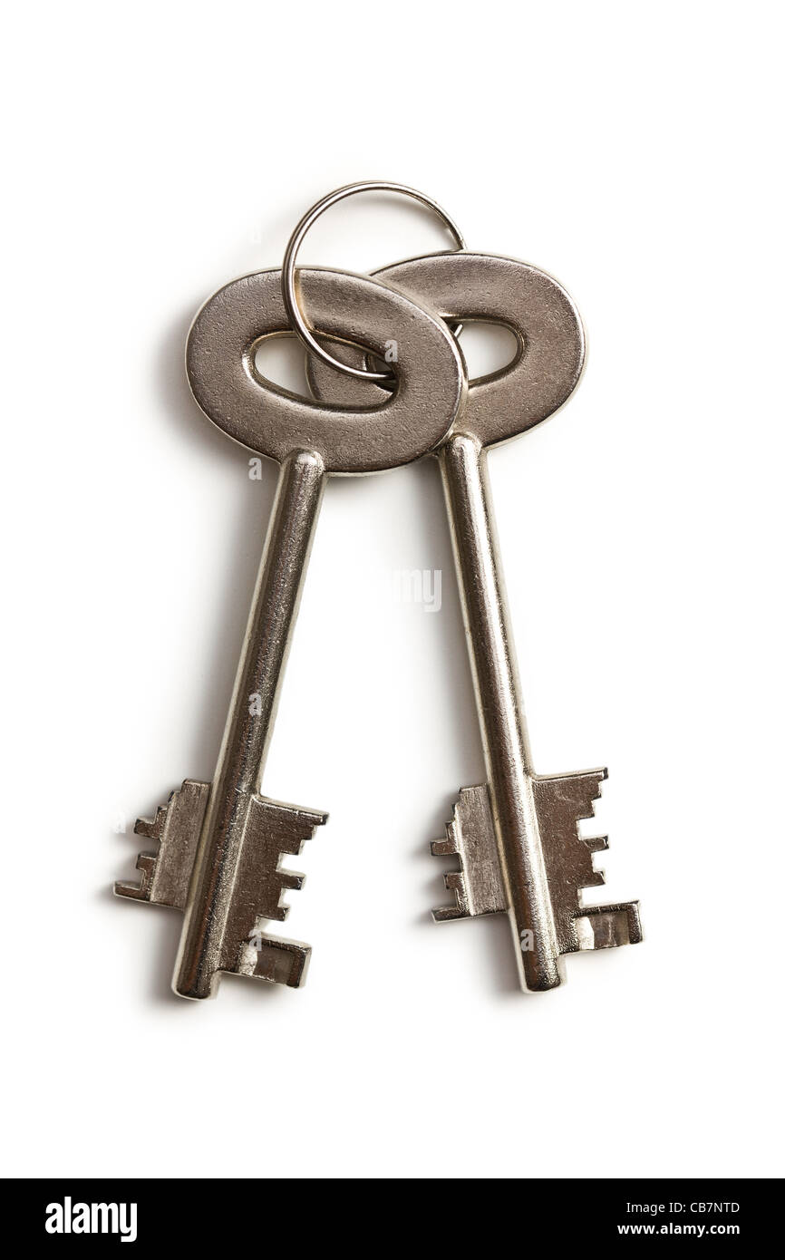 key safes on white background Stock Photo - Alamy