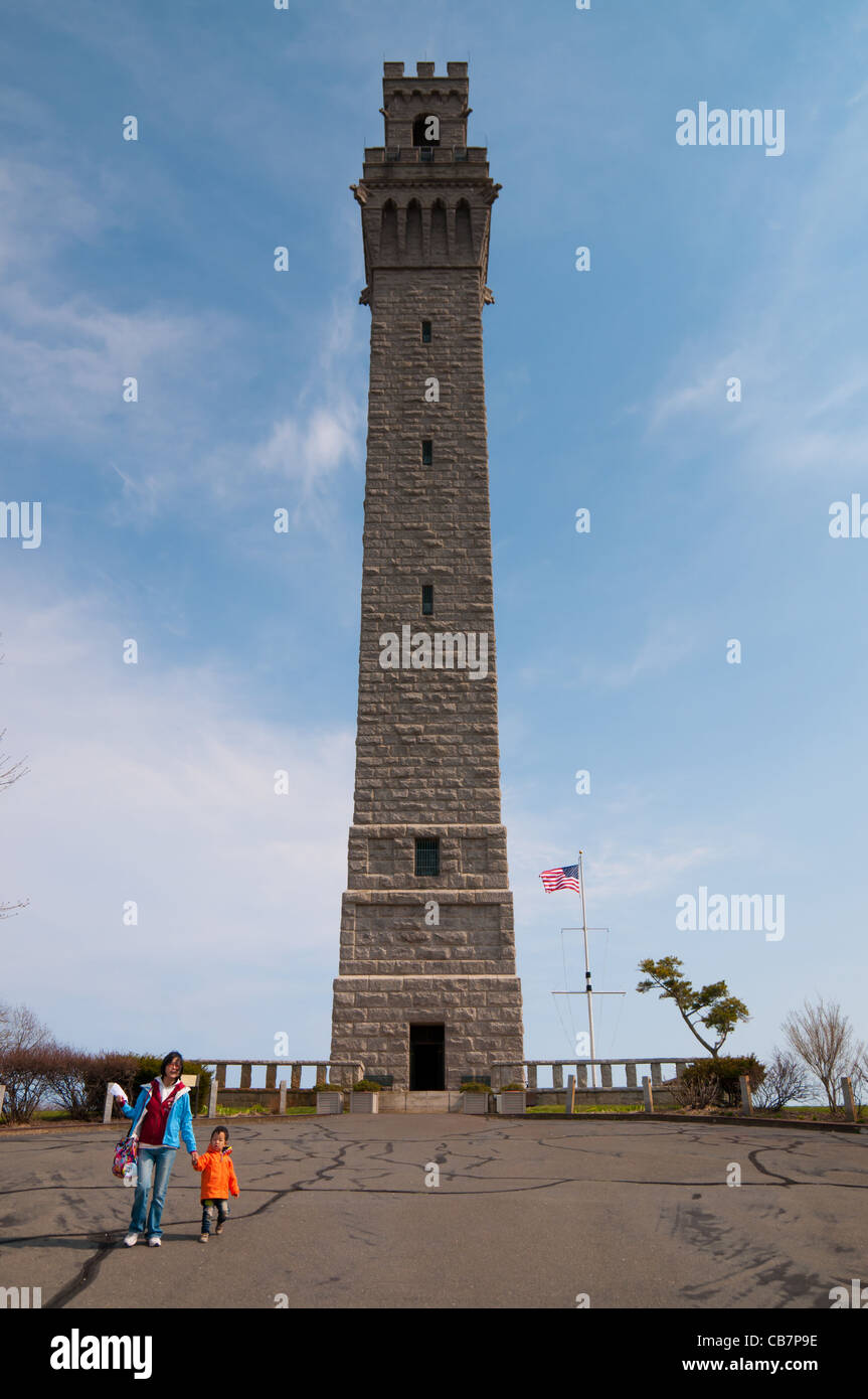 Pilgrim Monument, Provincetown Stock Photo - Alamy