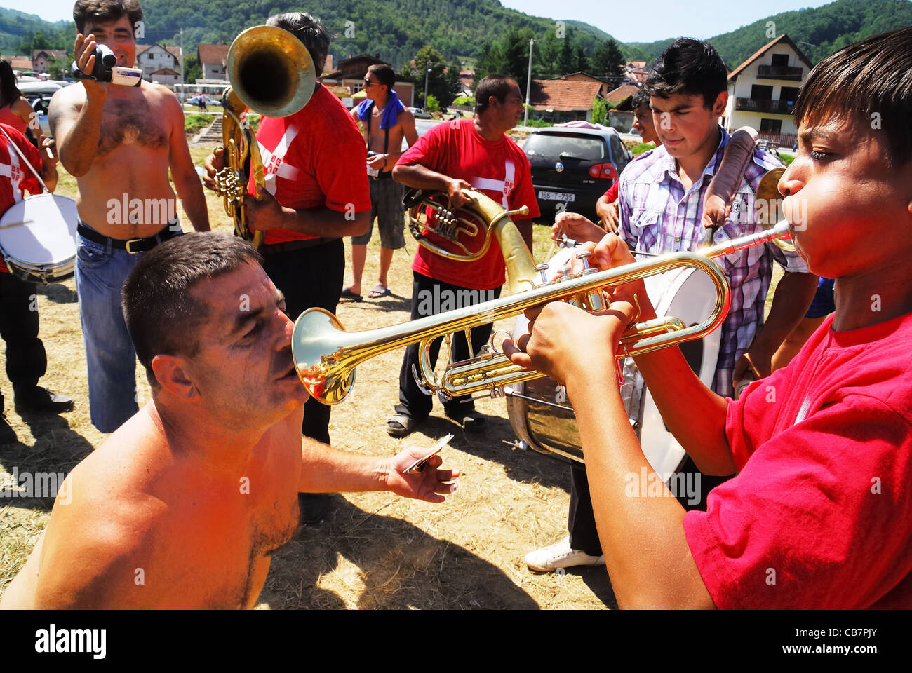 Serbian gypsies hi-res stock photography and images - Alamy