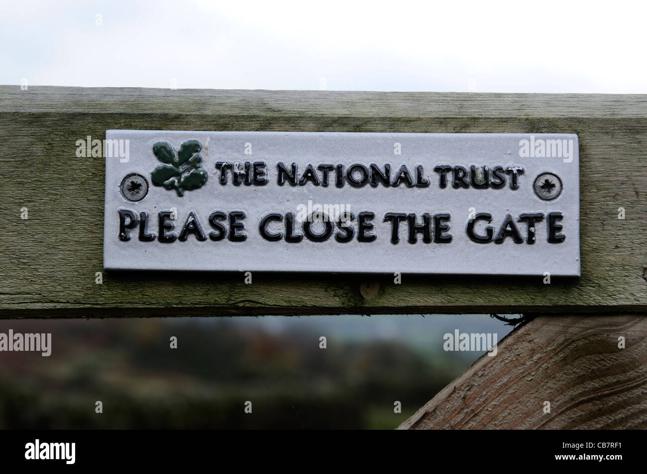 National trust sign hi-res stock photography and images - Alamy