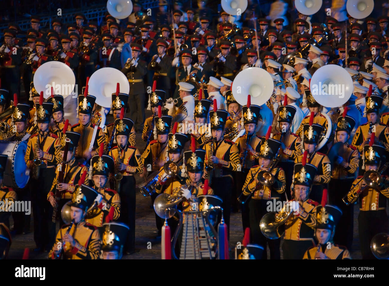 Russian military band hi-res stock photography and images - Alamy