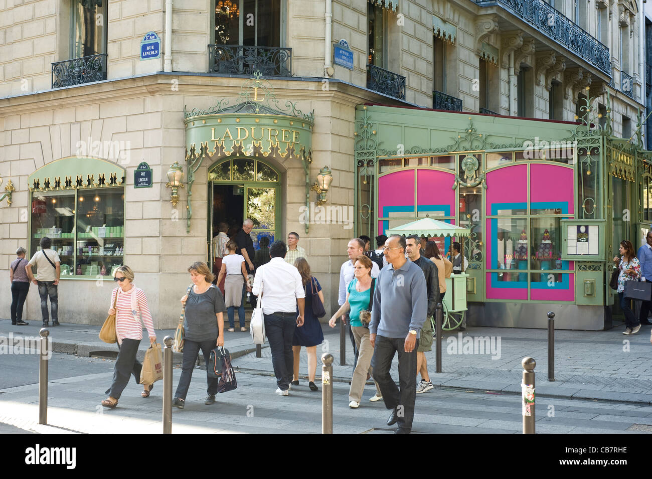 Paris, France - Laduree shop Stock Photo - Alamy