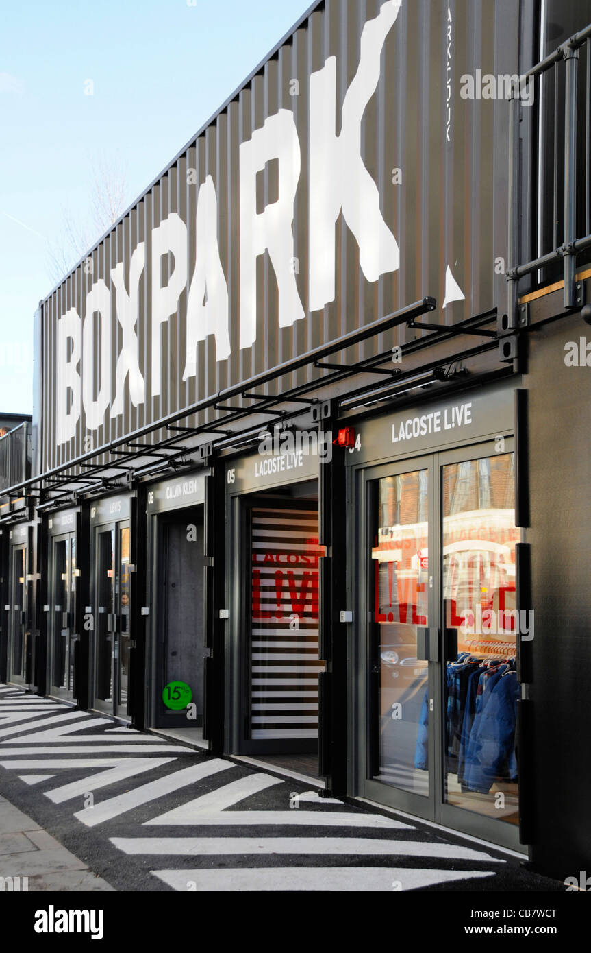 Shipping container shop High Resolution Stock Photography and Images ...