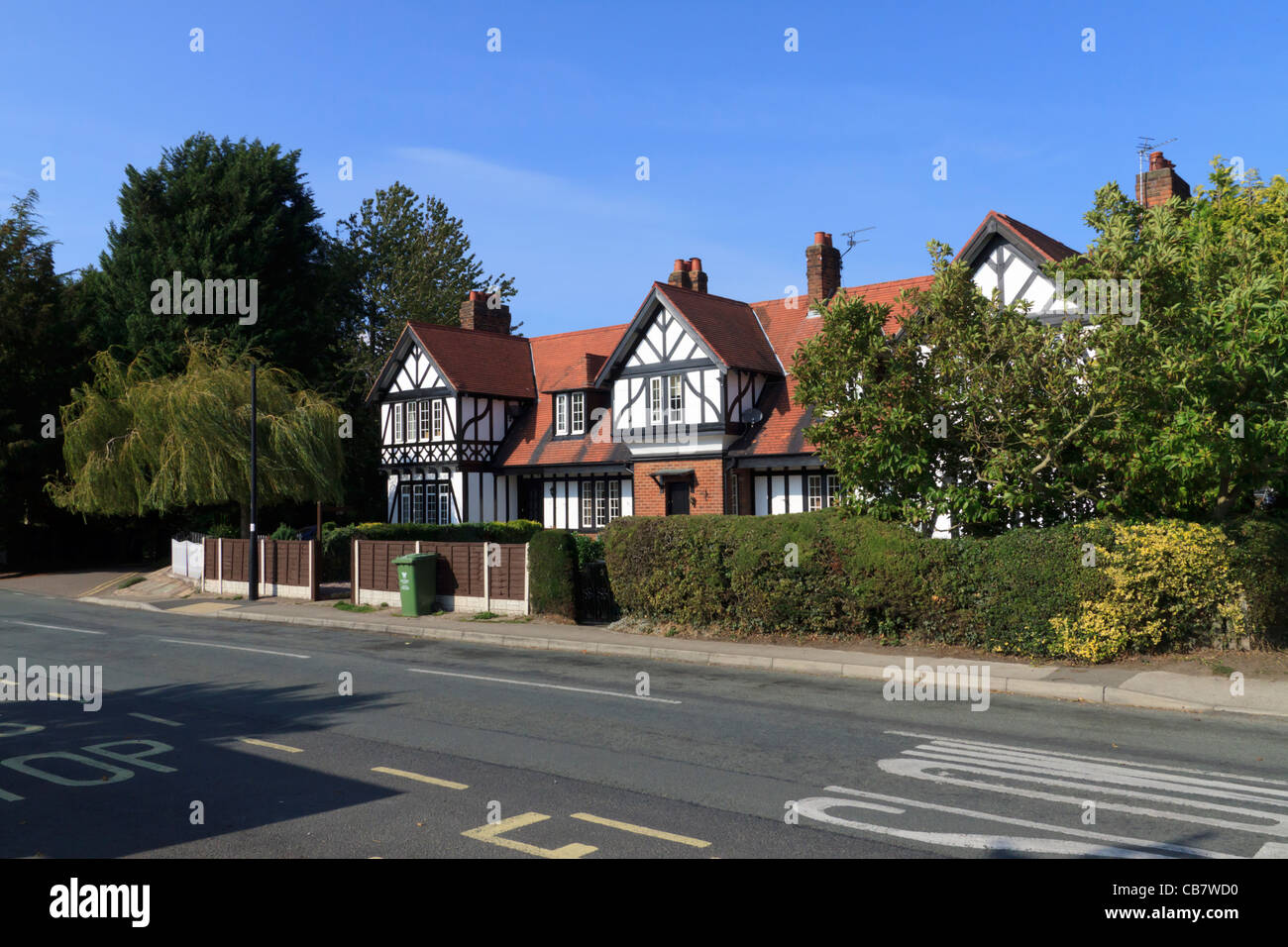 Old house near Chirk railway station Stock Photo - Alamy