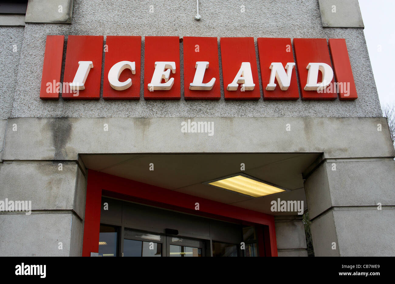An Iceland store, UK Stock Photo - Alamy