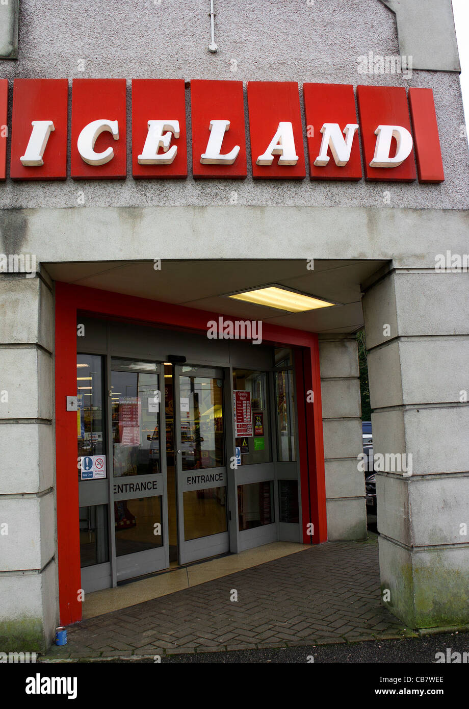An Iceland store, UK Stock Photo - Alamy